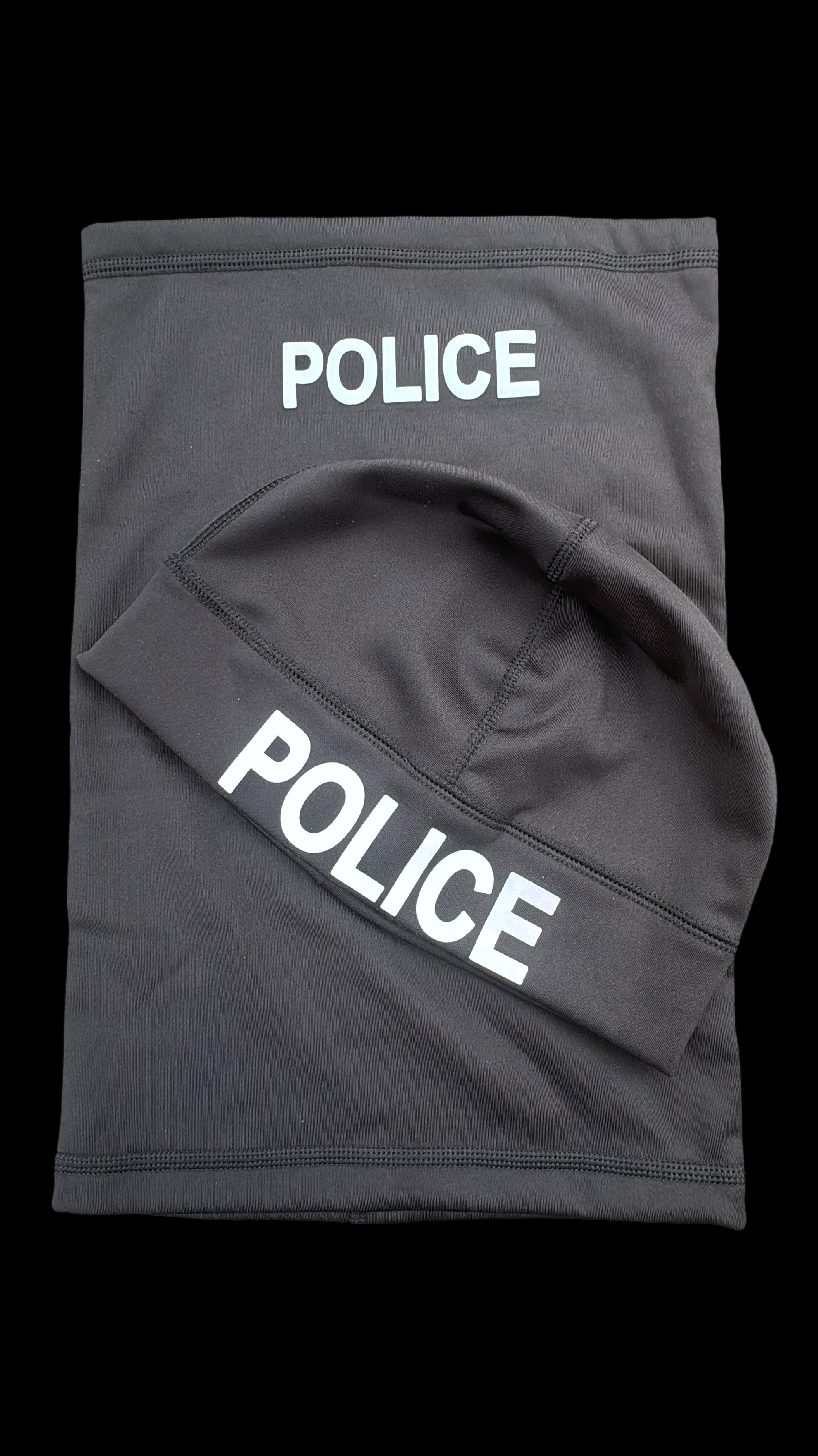 POLICE- Fleece Lined Beanie and Gaiter Bundle – VisiBlue